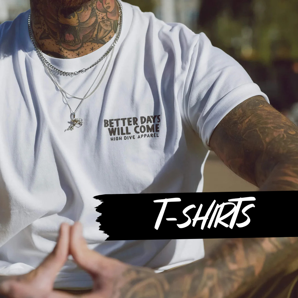 T-SHIRTS & HIGH DIVE APPAREL