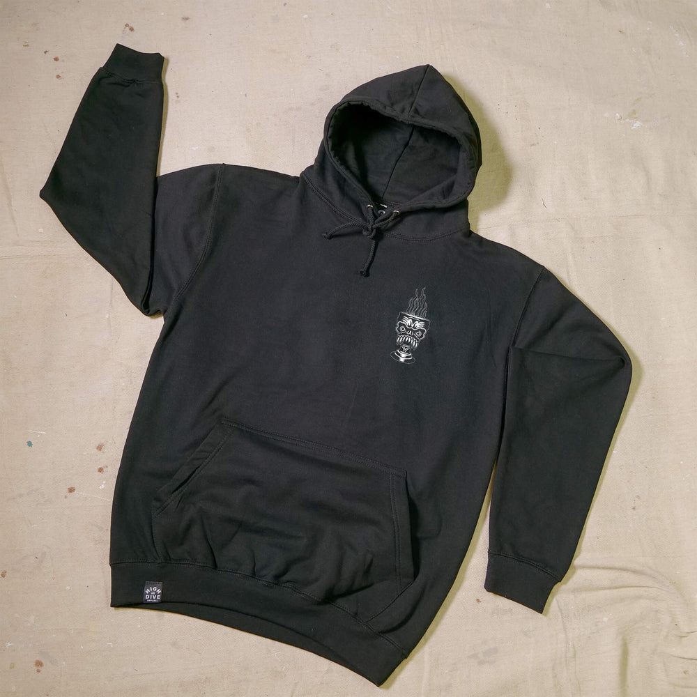 Smooth Seas Grey Hoodie & HIGH DIVE APPAREL