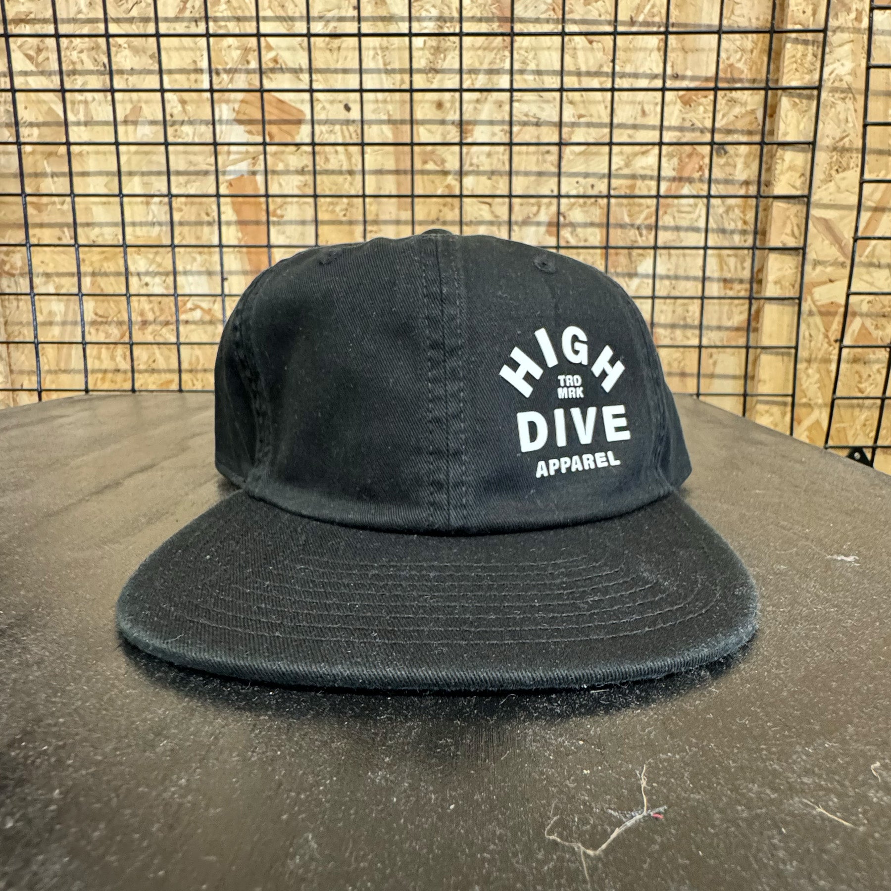 Raised Logo Cap – High Dive Apparel